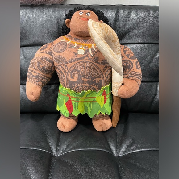 Disney | Toys | 4 Disney Moana Talking Maui Demi God Tattoos Stuffed ...